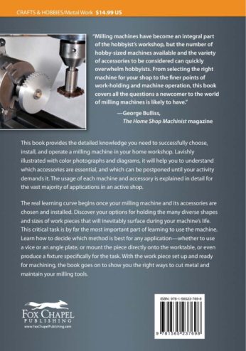 The Milling Machine for Home Machinists Book - Ozark Tool Manuals & Books