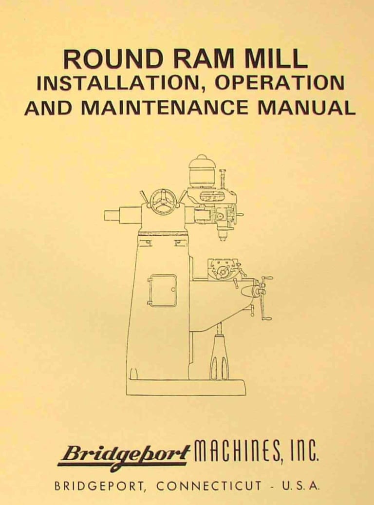 Vertical Mills - Ozark Tool Manuals & Books