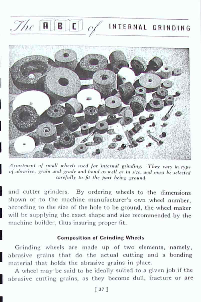How to do Internal Grinding Handbook Manual Norton's ABCs - Ozark Tool ...