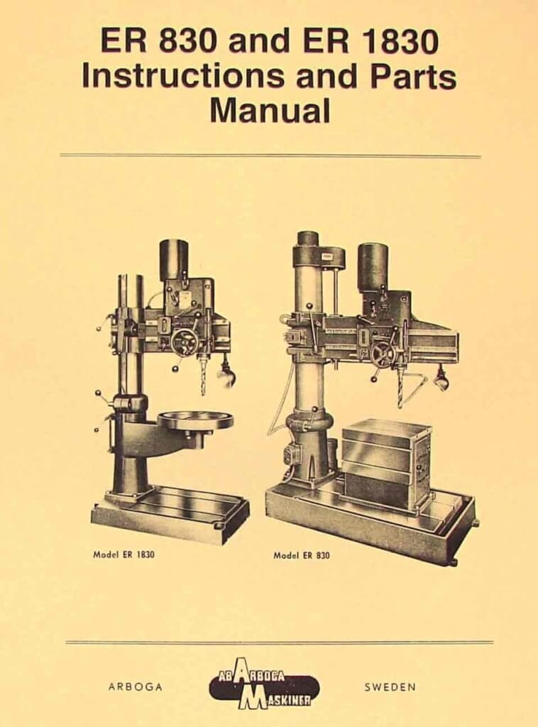 Metal Machine Manuals - Ozark Tool Manuals & Books