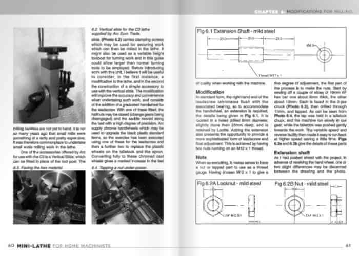 Mini-Lathe for Home Machinists Book - Ozark Tool Manuals & Books