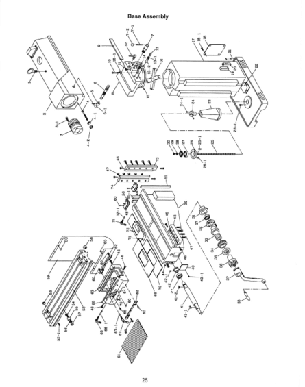JET JTM-1055 Vertical Milling Machine Instructions & Parts Manual ...