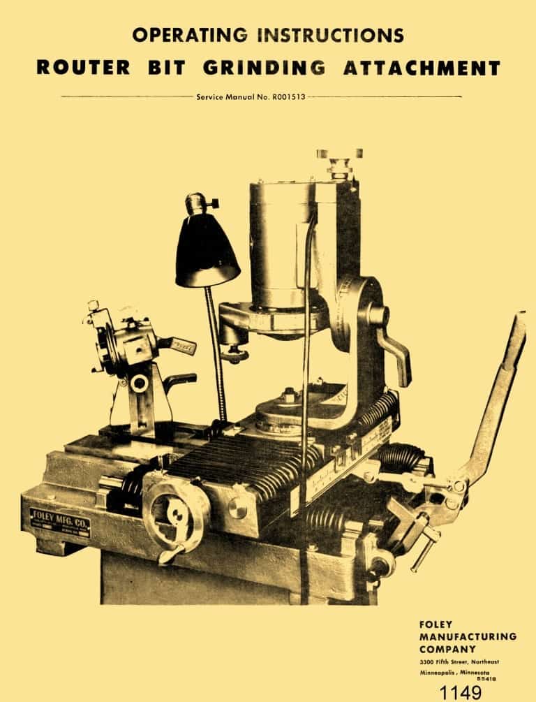Foley - Ozark Tool Manuals & Books
