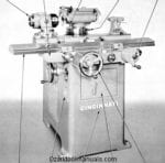 Cincinnati No. 2 Cutter & Tool Grinder Model LL Service & Parts Manual ...