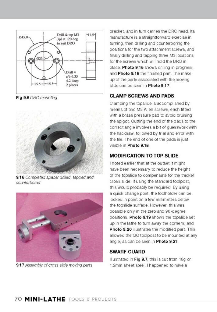 Mini-Lathe Tools & Projects for Practical Designs & Modifications to ...