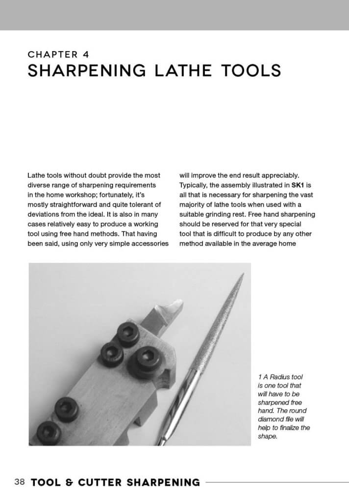 Tool and Cutter Sharpening for Home Machinists Book - Ozark Tool ...