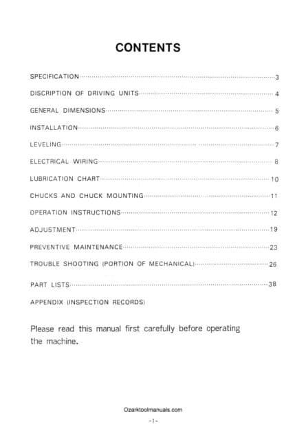 JET 14x40 Metal Lathe Model 1440D Dashin Studturn Instructions Operator ...