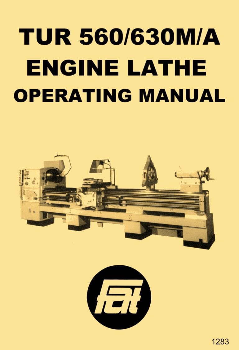 TUR-560M, 630M, 630A Polamco, Toolmex, Famot, FAT Metal Lathe Operator ...