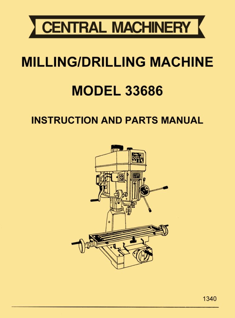 Milling Machines - Ozark Tool Manuals & Books