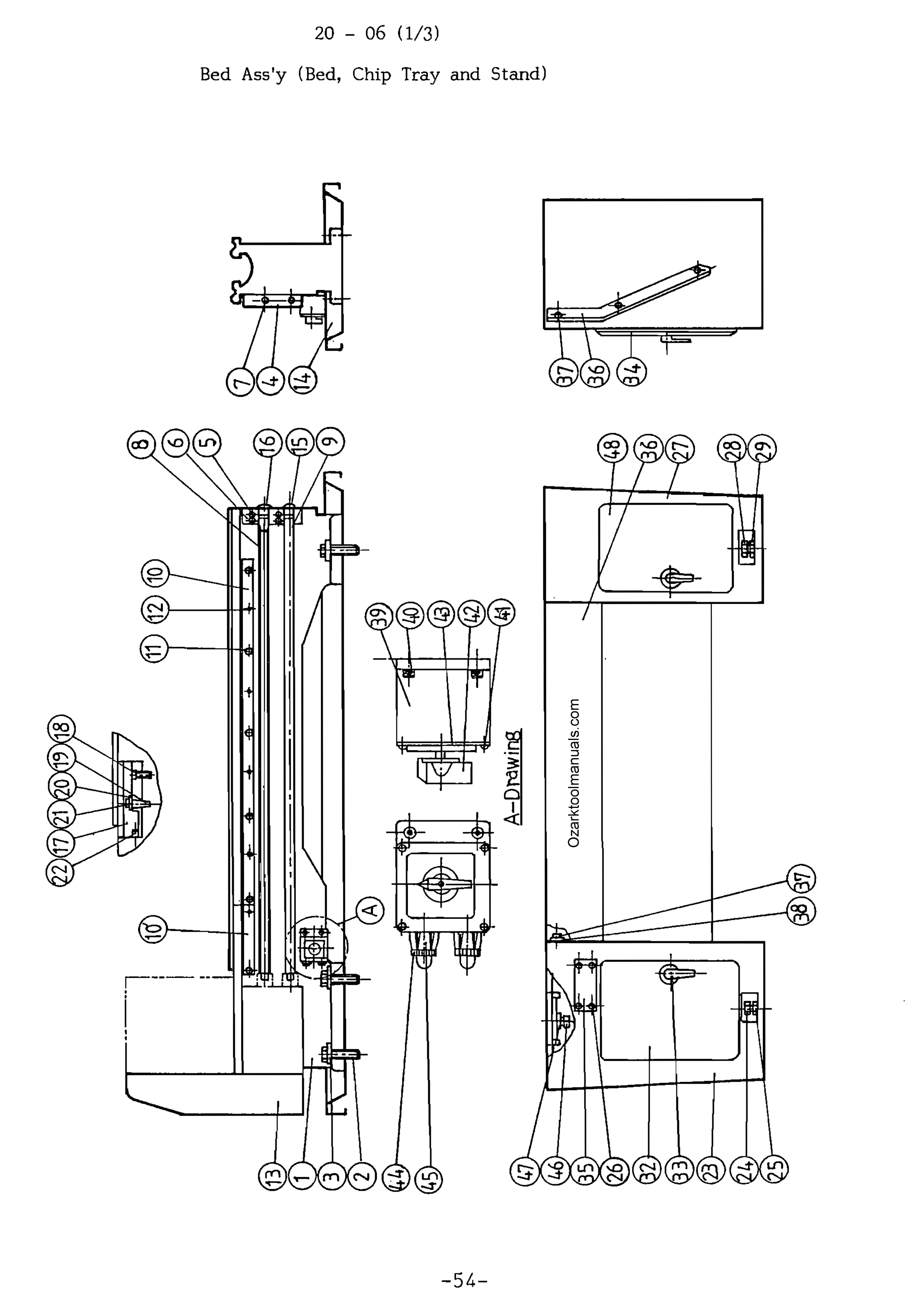 Weily TY-1325GH, TY-1336GH, TY-1340GH Metal Lathe Owner Service Parts ...