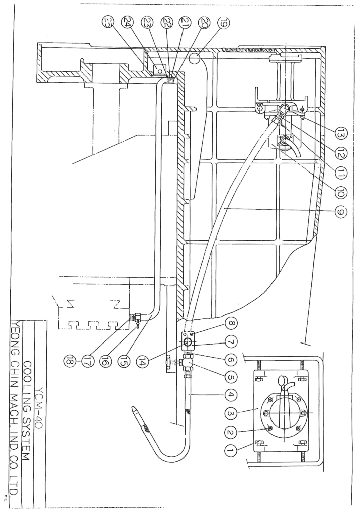 SUPERMAX YCM-40 CNC Milling Machine Owners Service Parts Manual - Ozark ...
