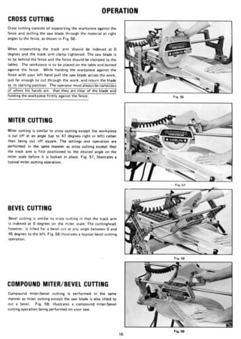 DELTA 33-150 Sawbuck Frame & Trim Saw Instructions Service Parts Manual ...