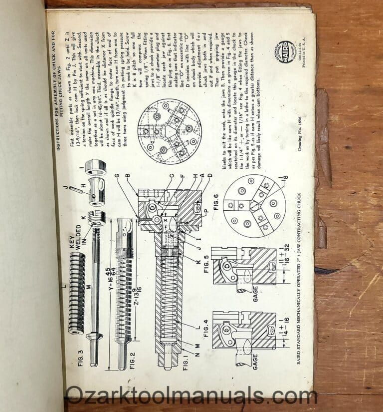 Baird 7" Six Spindle Horizontal Automatic Lathe and Chucking Machine ...