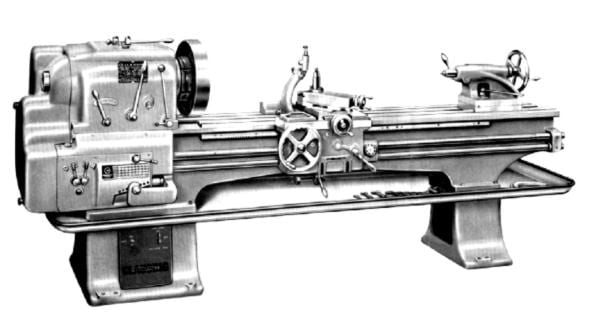 CLAUSING-Colchester 17" Geared Head Metal Lathe Operating & Parts ...