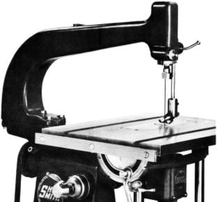 SHOPSMITH Jig Saw A-34 Attachment Operator's & Parts Manual for 10-ER ...