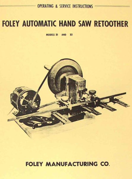 BELSAW Sawmill Model M-14D Operating & Parts Manual - Ozark Tool ...