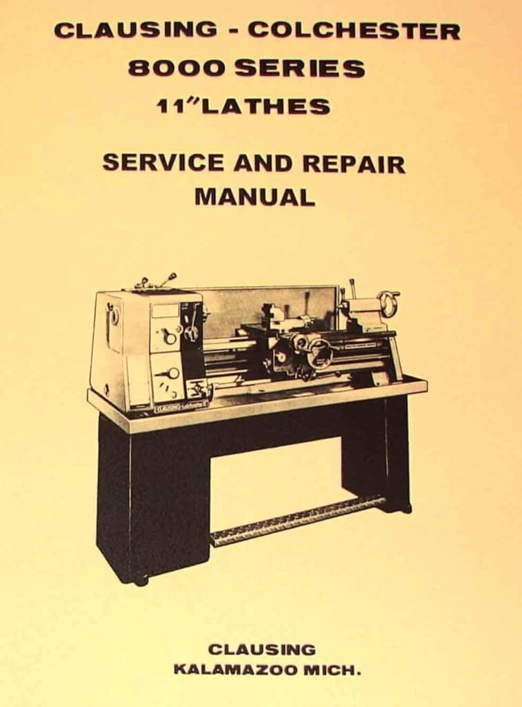 Clausing - Ozark Tool Manuals & Books