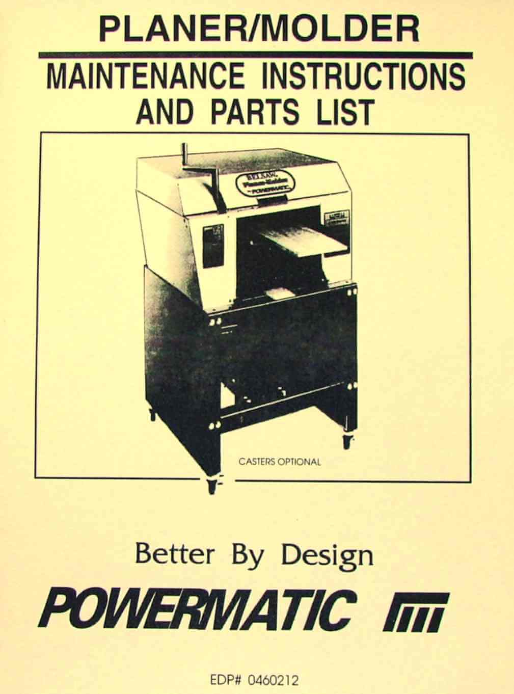 Powermatic - Page 2 of 3 - Ozark Tool Manuals & Books
