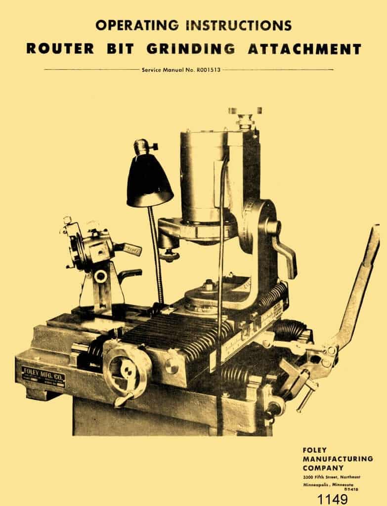 Foley - Ozark Tool Manuals & Books